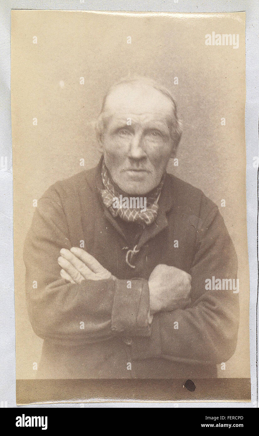 This historical photo, labeled GD67-1-10-00051, shows a convict gaol in ...