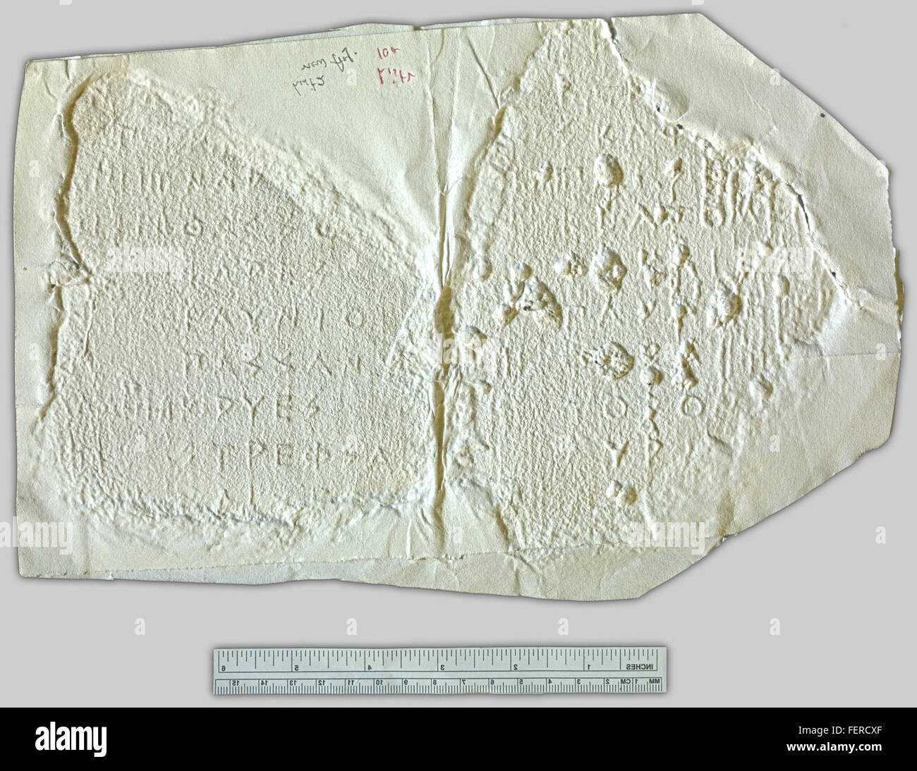 The Athenian Tribute List 2, an ancient document listing the ...
