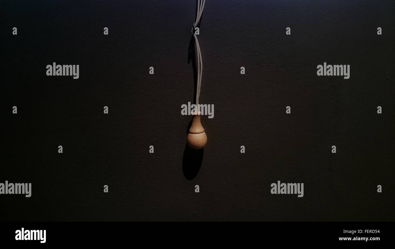 String Hanging On Wall Stock Photo - Alamy