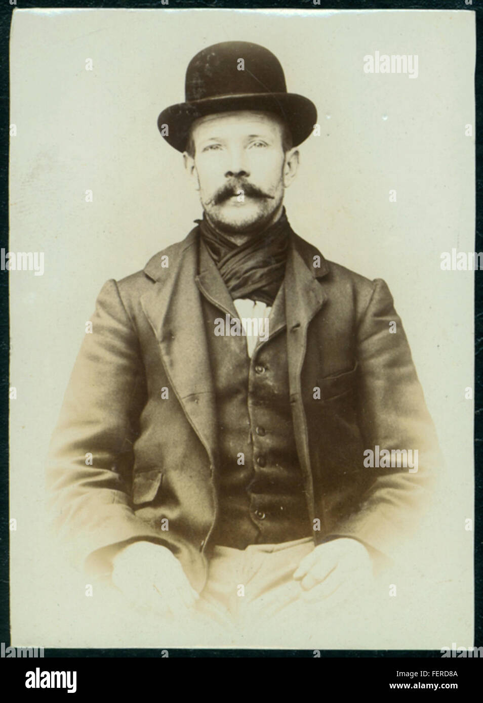 This mugshot from North Shields Police Station depicts George Webster ...