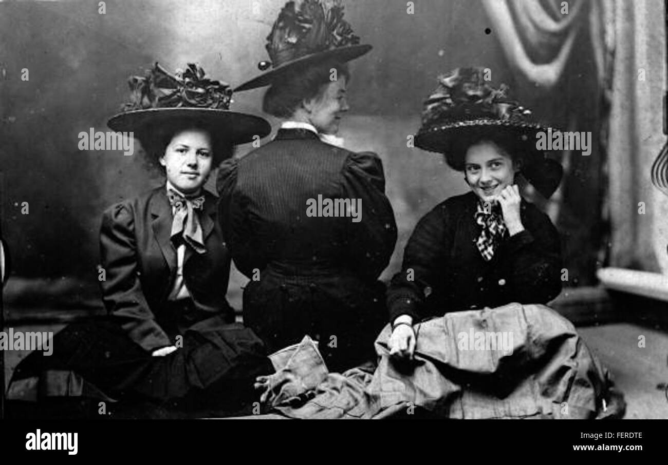 A photograph of women college students in Deland, Florida, representing ...