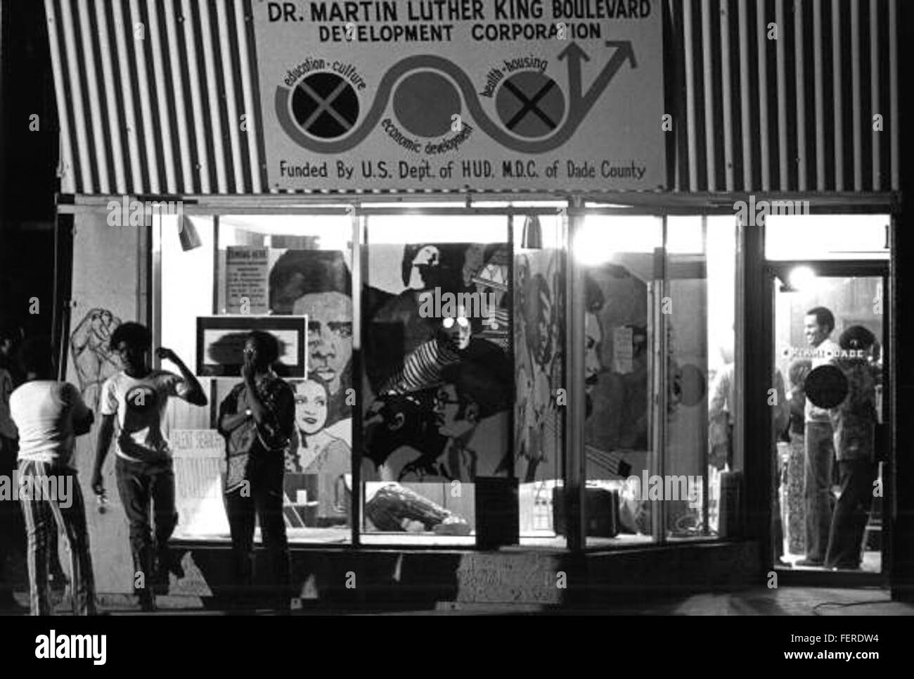 Miami martin luther hi-res stock photography and images - Alamy