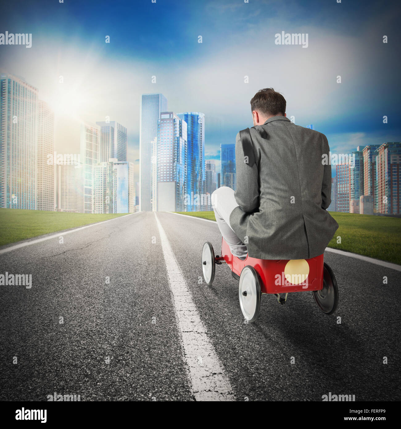 Toward to achievement Stock Photo - Alamy