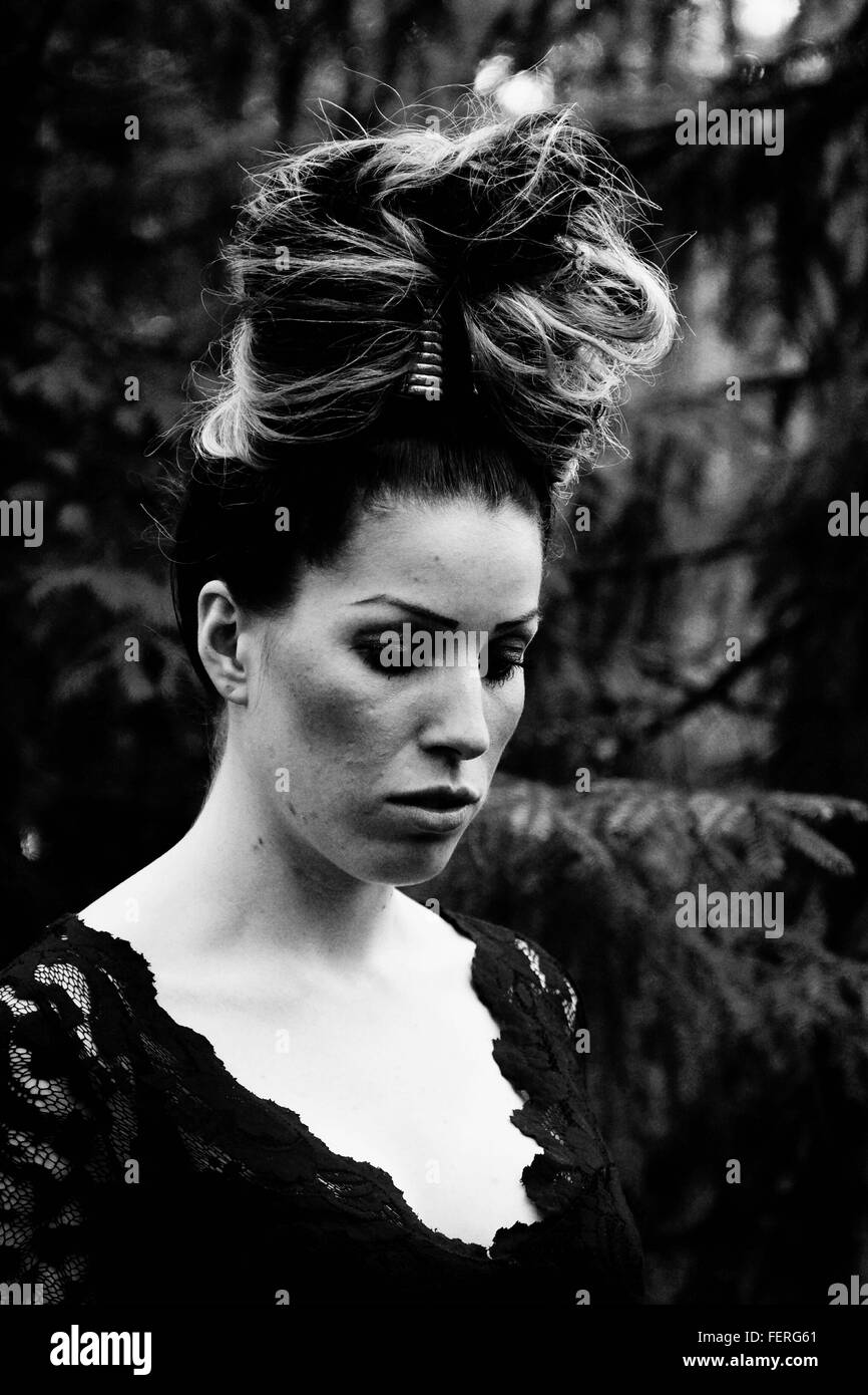 Sad young woman sweden hi-res stock photography and images - Alamy