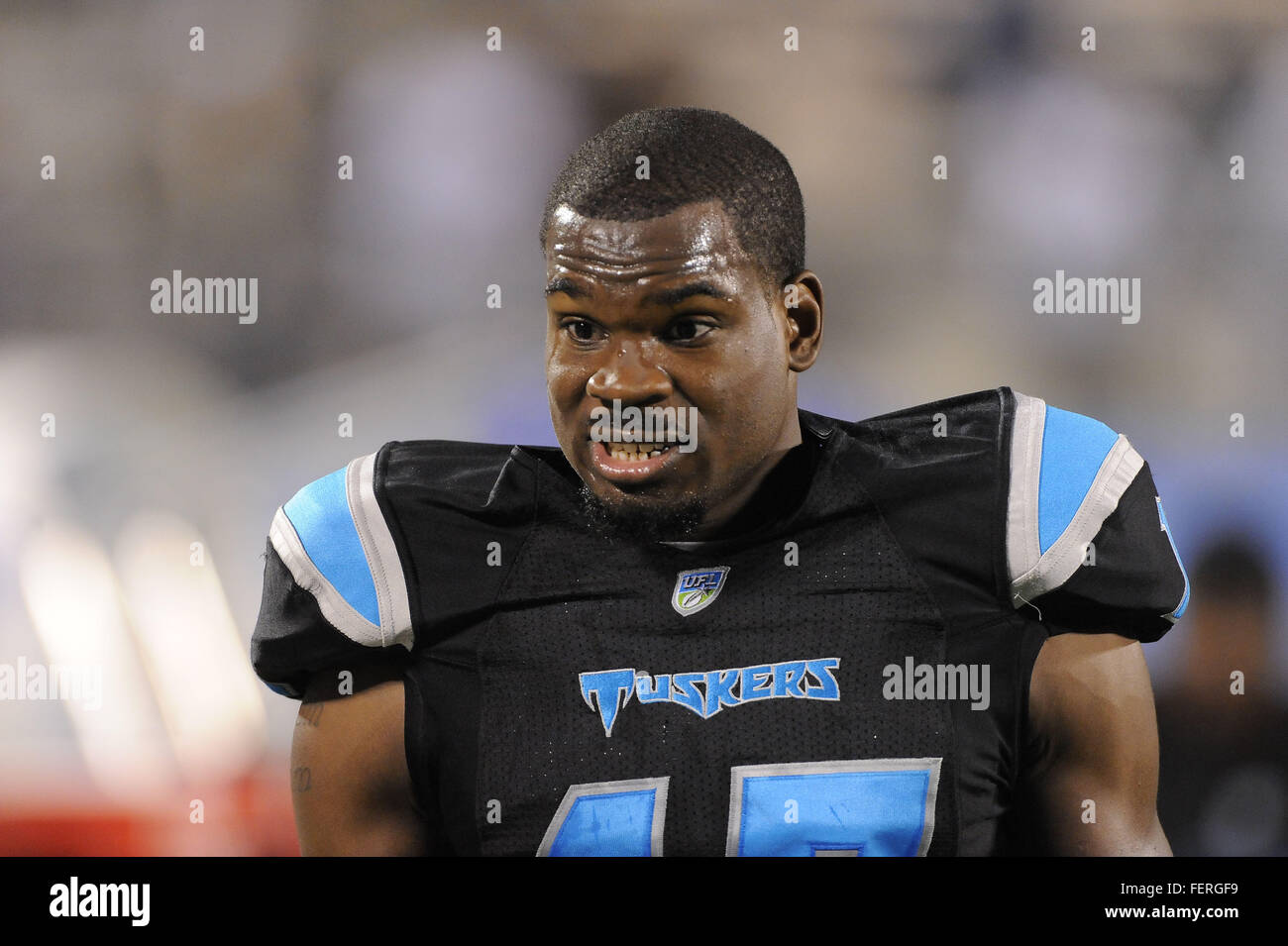 Orlando, Florida, USA. 11th Nov, 2010. Florida Tuskers wide receiver ...