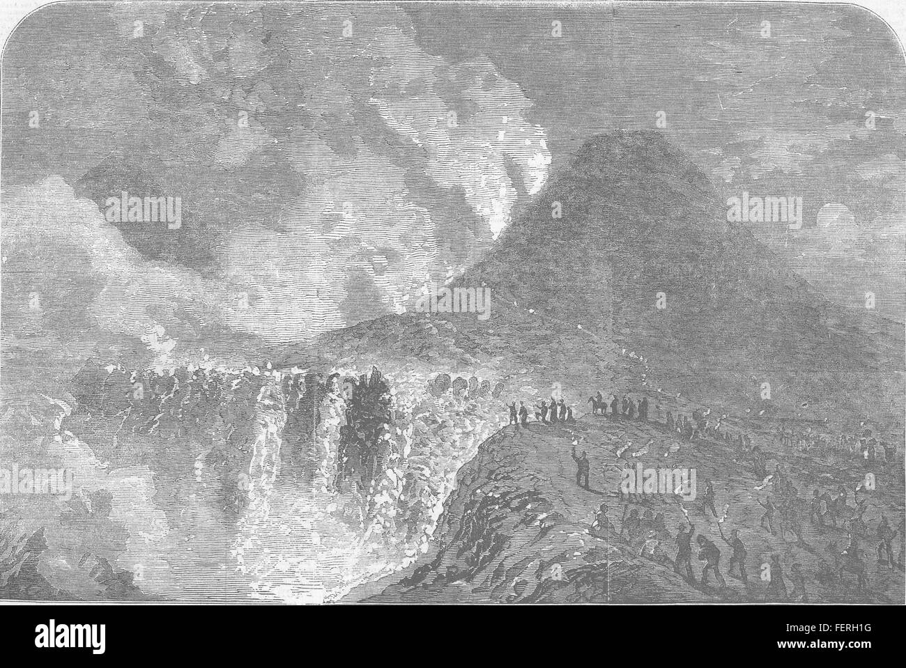 Eruption of vesuvius hi-res stock photography and images - Alamy