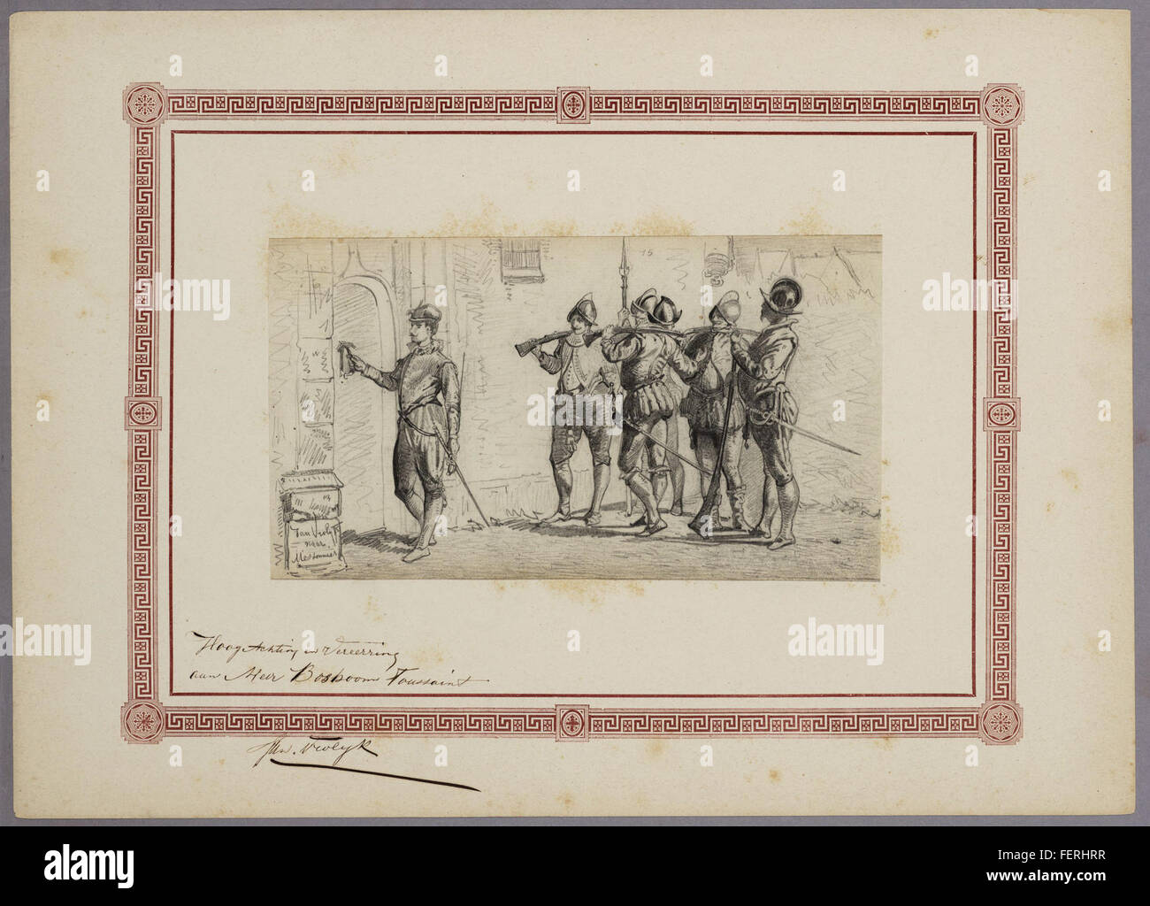 An Album Amicorum is shown, featuring handwritten inscriptions and ...