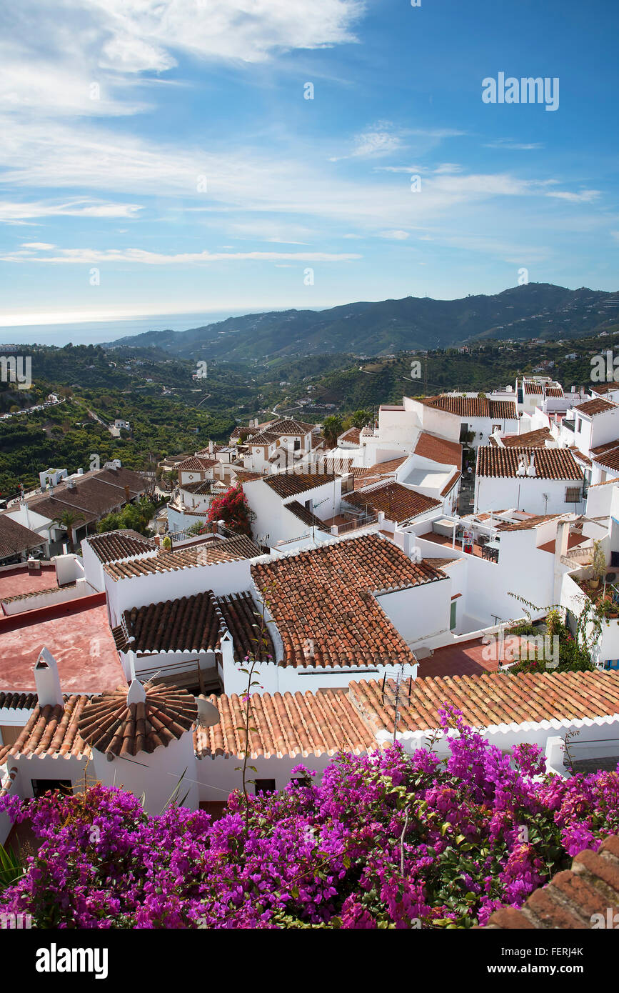 Frigiliana one of the most beautiful white villages of the Southern ...