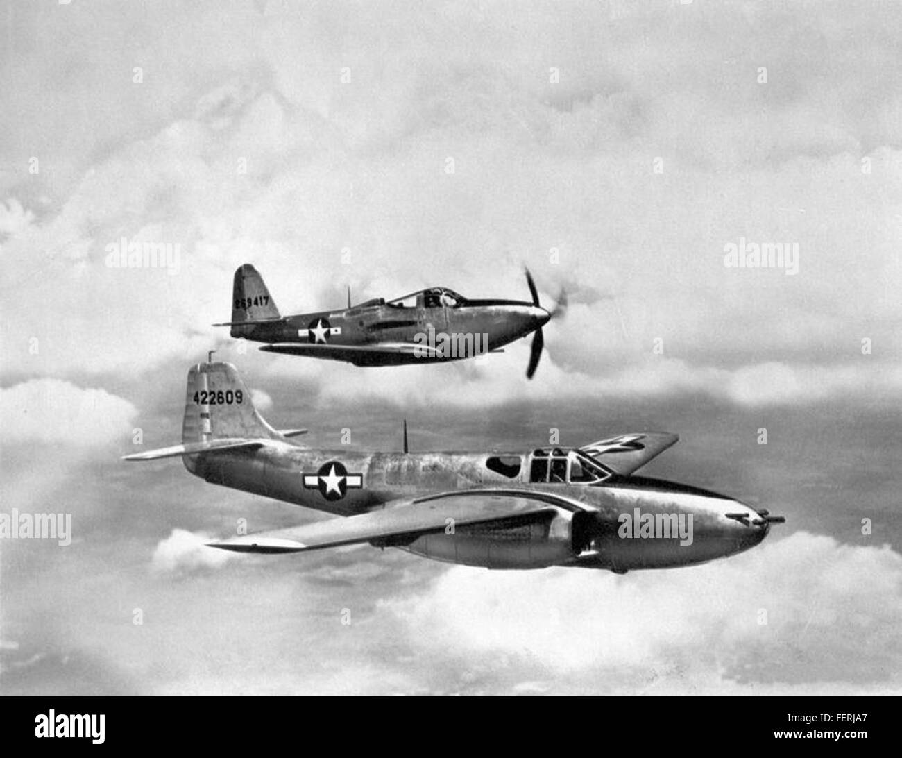 First american jet aircraft hi-res stock photography and images - Alamy