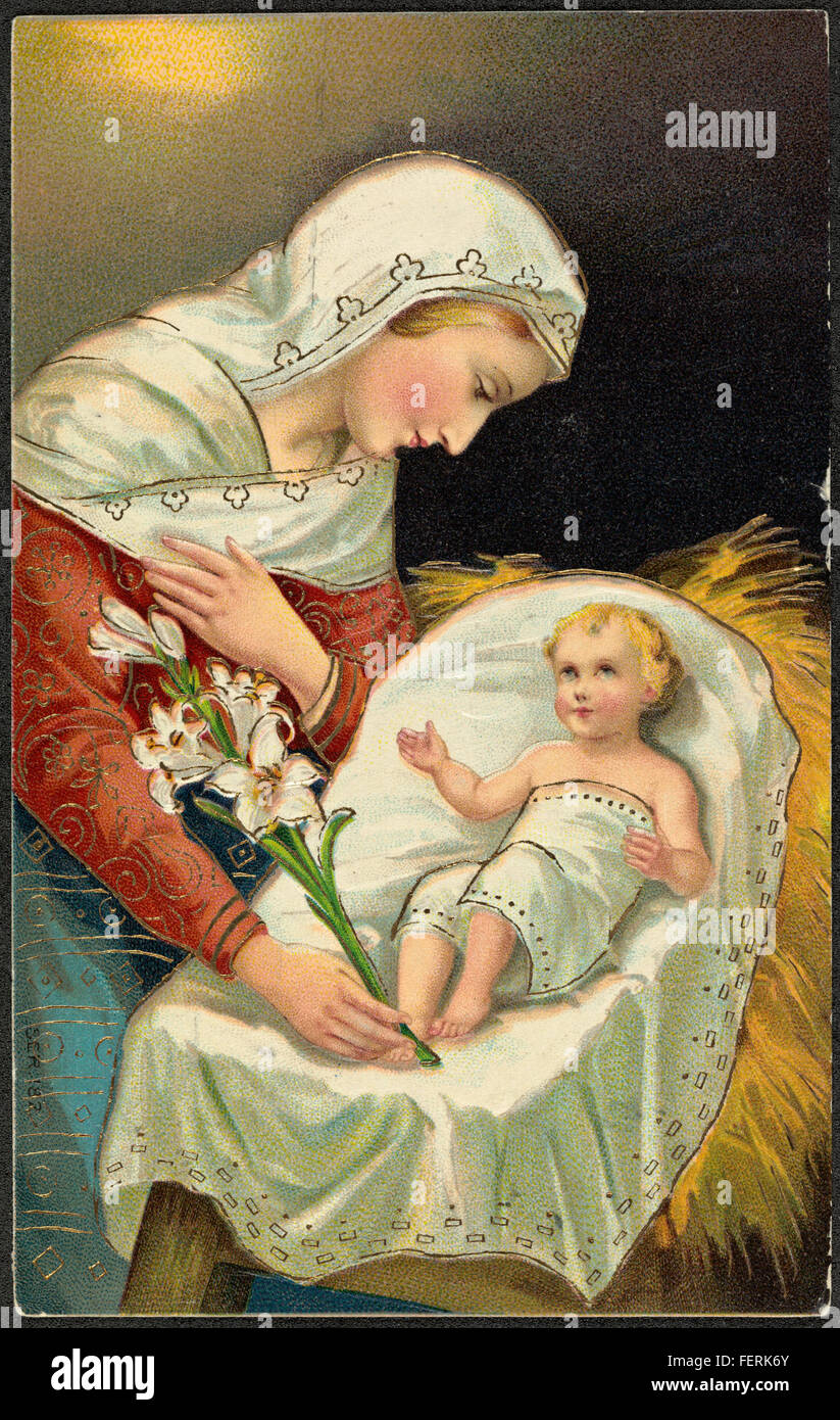 The virgin mary christmas hi-res stock photography and images - Alamy