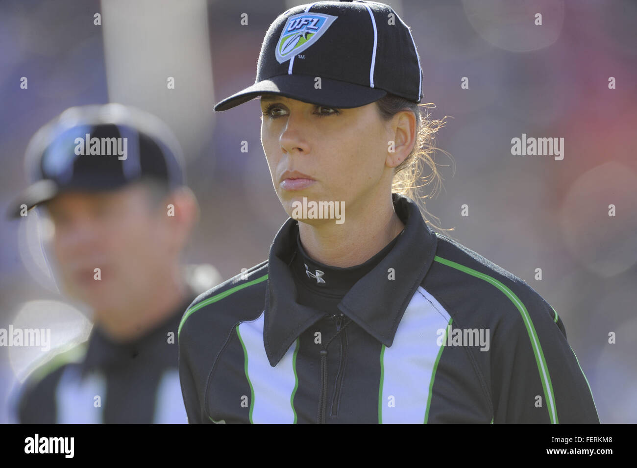 Omaha, Florida, USA. 27th Nov, 2010. Female referee Sarah Thomas during ...