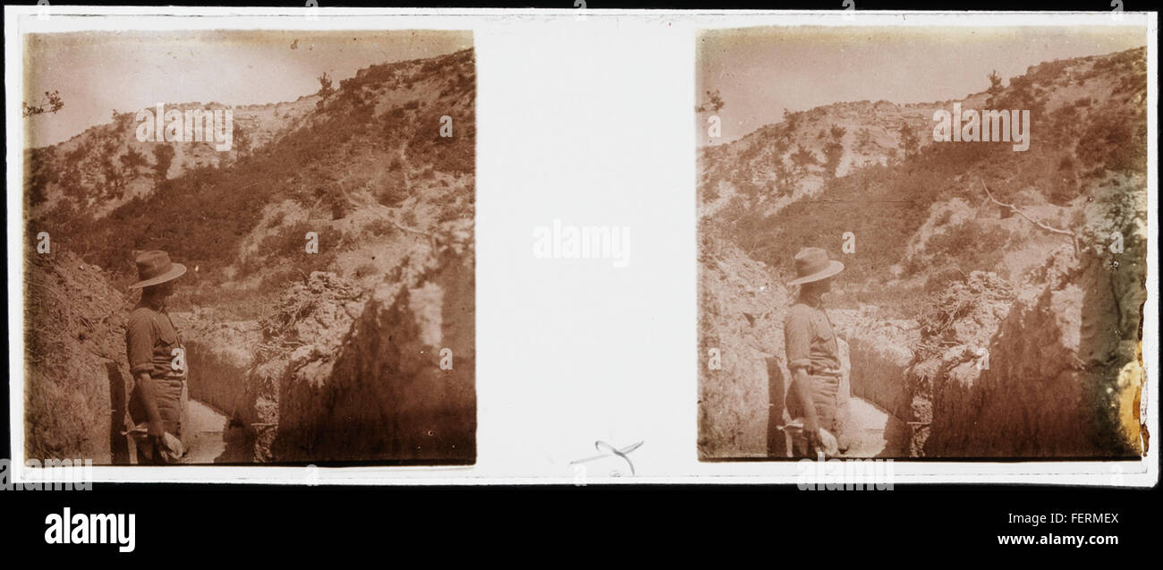 This photograph, taken in May 1945 at Anzac Cove, Gallipoli, depicts ...