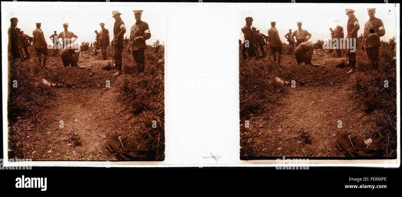 A historical image from May 1915 at Anzac Cove, Gallipoli, during World ...