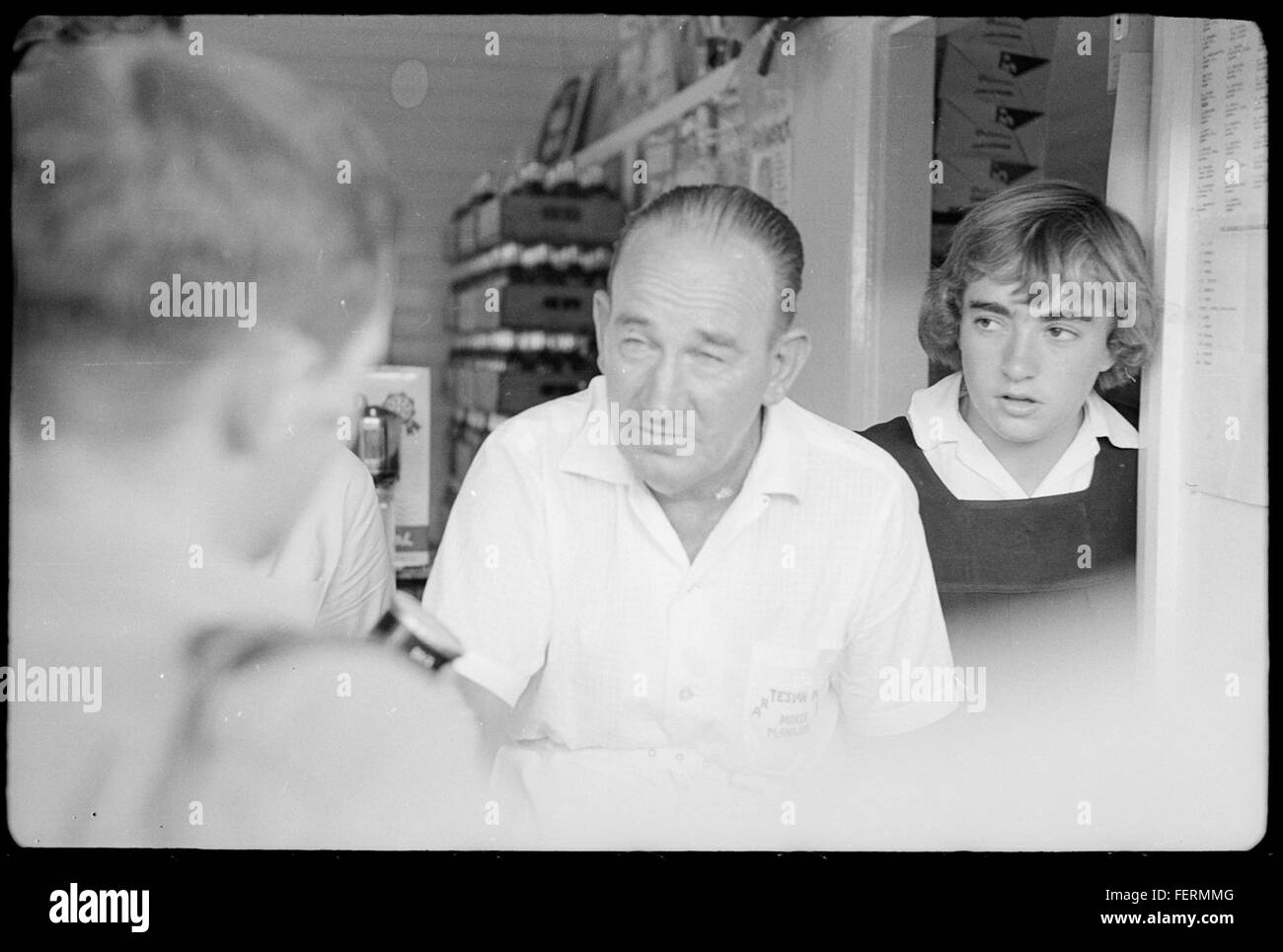Mr Ford, Manager, Moree Artesian Baths, February 1965 / The Tribune Mr ...