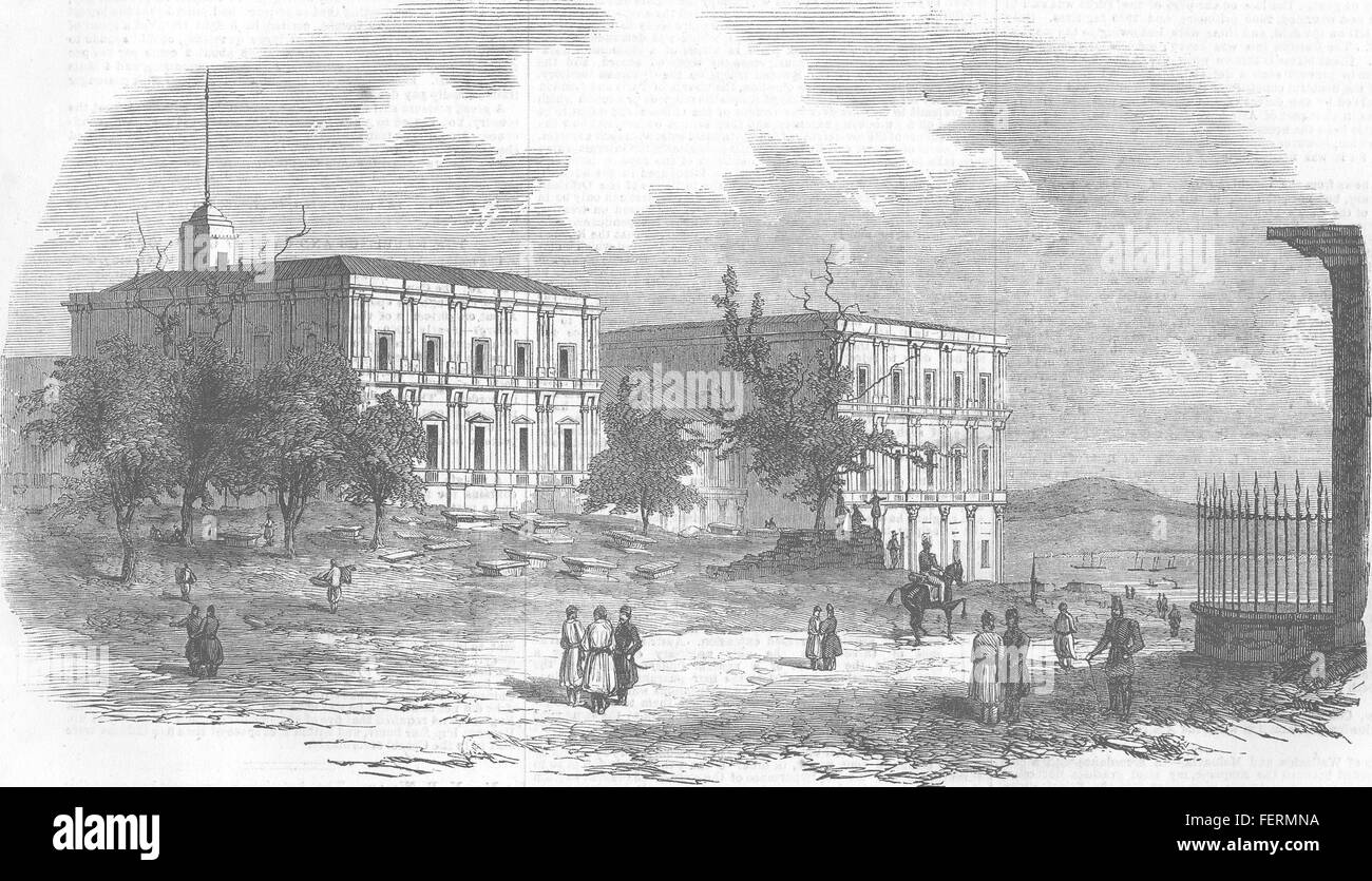 French military barracks outside pera hi-res stock photography and ...