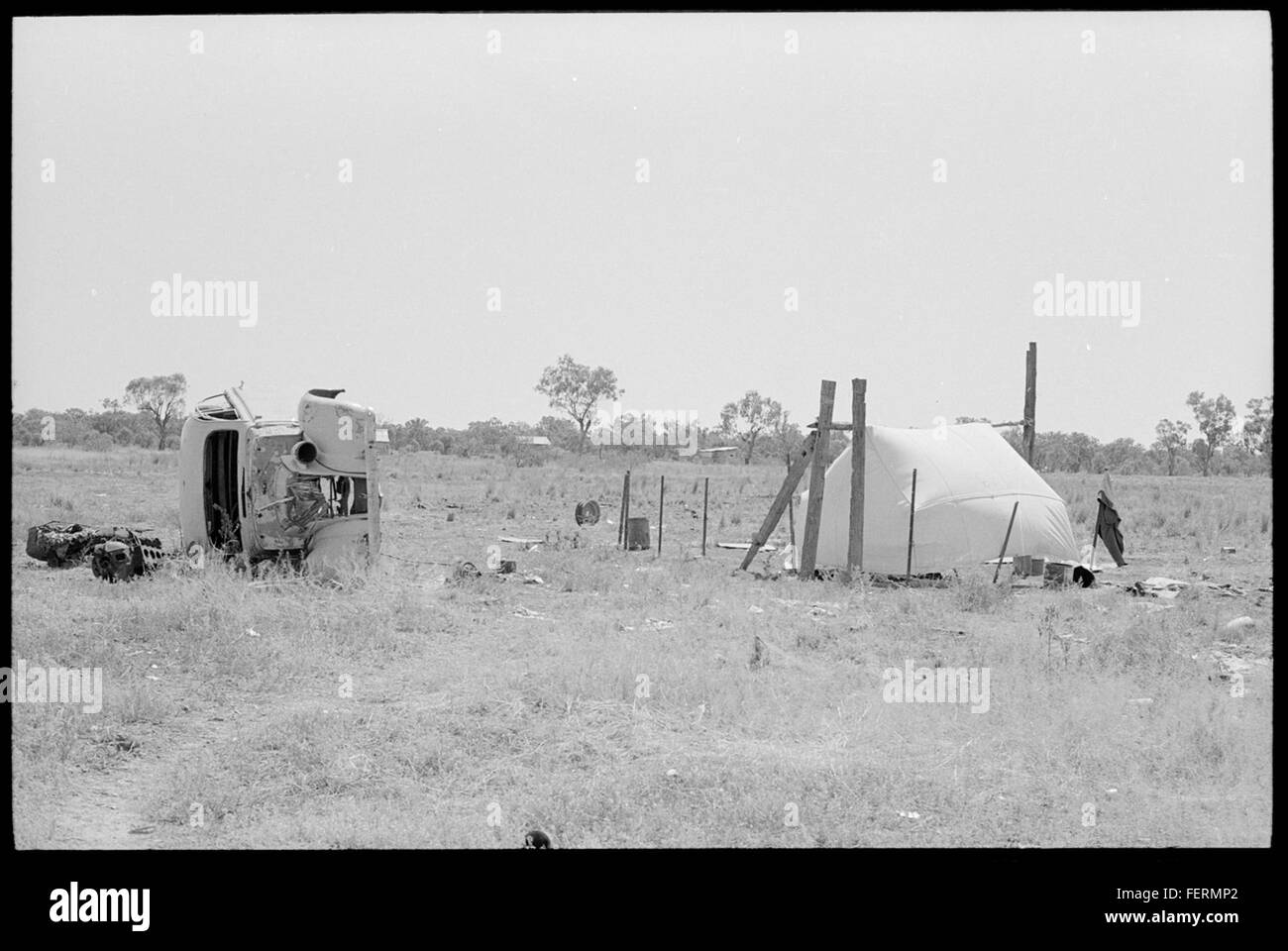 Australian aborigines historical Black and White Stock Photos & Images ...