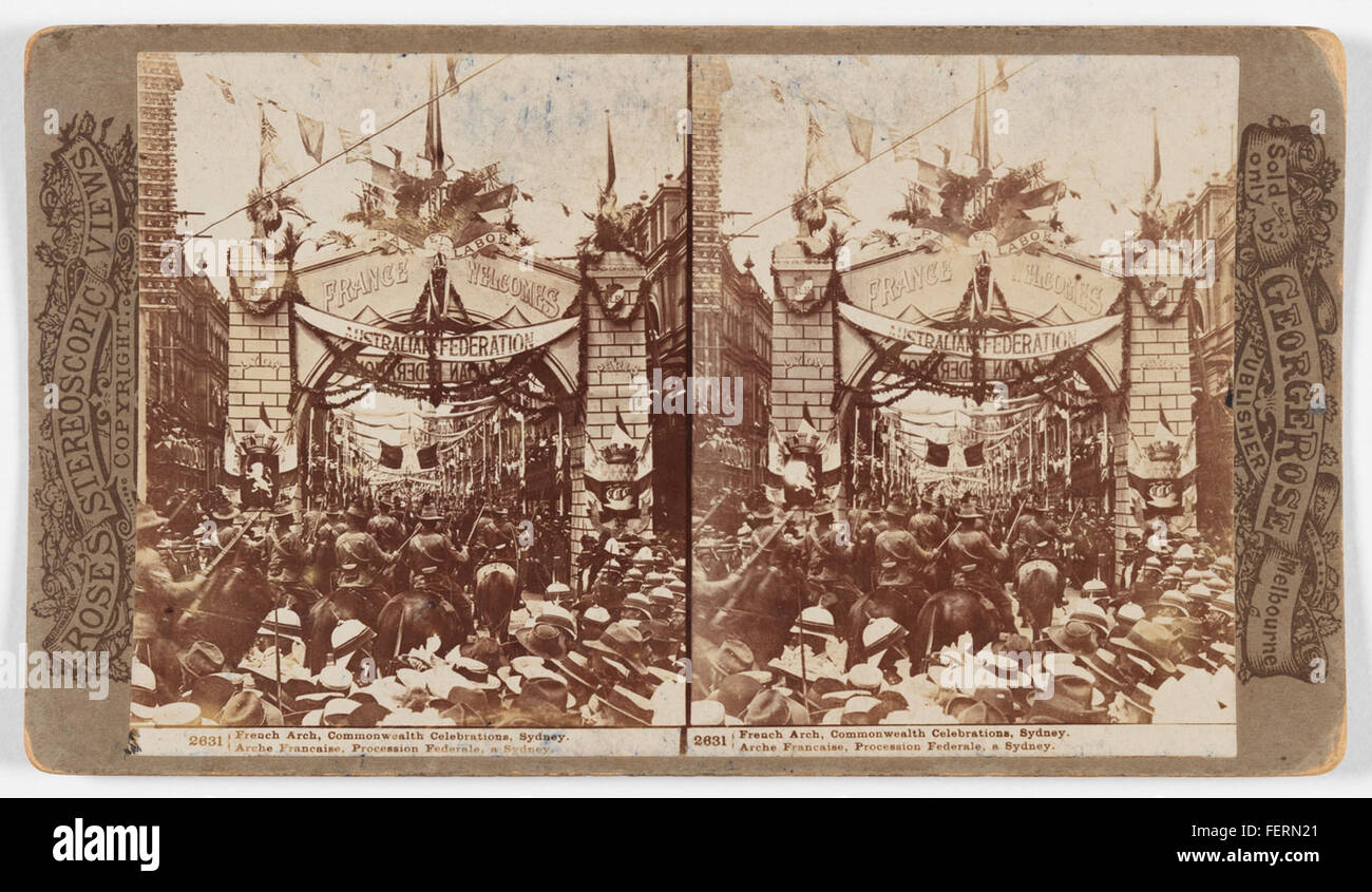 Federation 1901 australia hi-res stock photography and images - Alamy