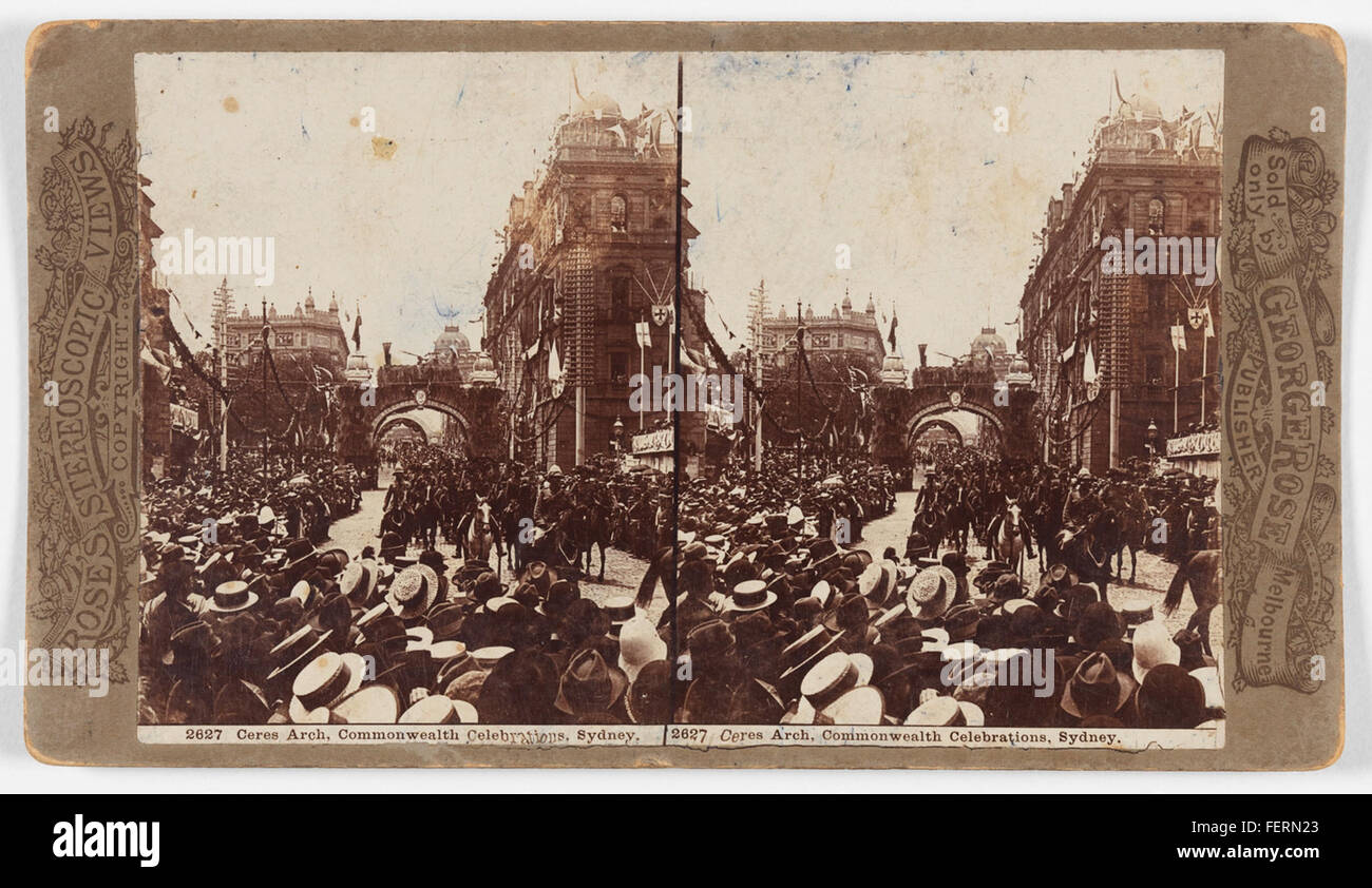 Federation 1901 australia hi-res stock photography and images - Alamy