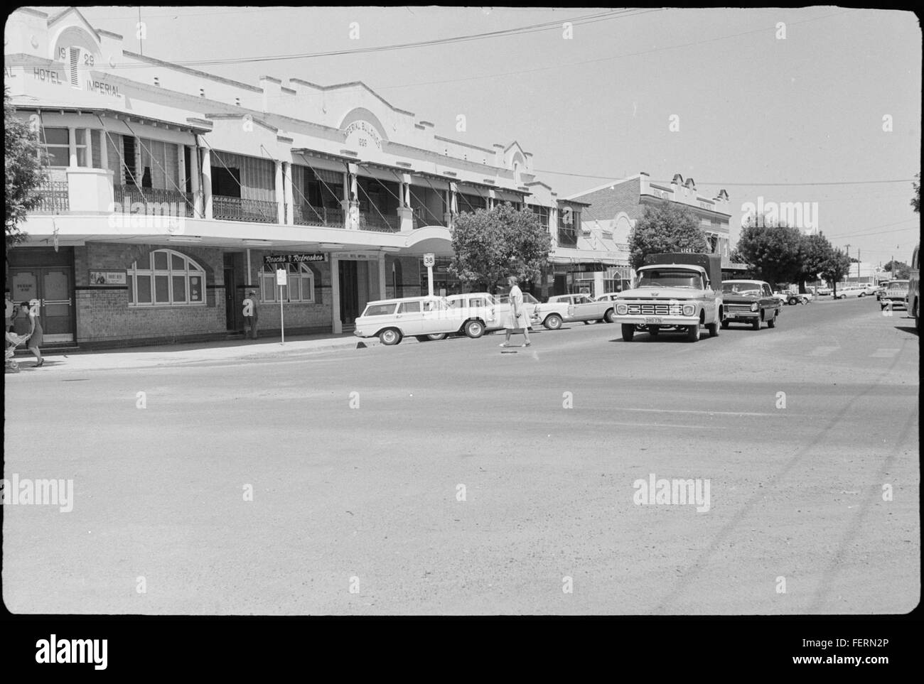 This image from February 1965 shows the Freedom Rides in Moree ...
