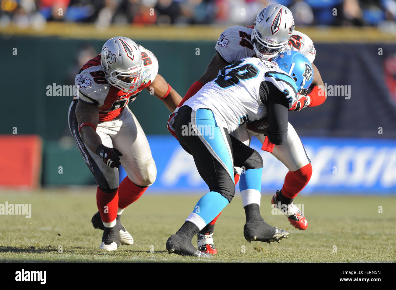 Omaha, Florida, USA. 27th Nov, 2010. Florida Tuskers running back J. D ...