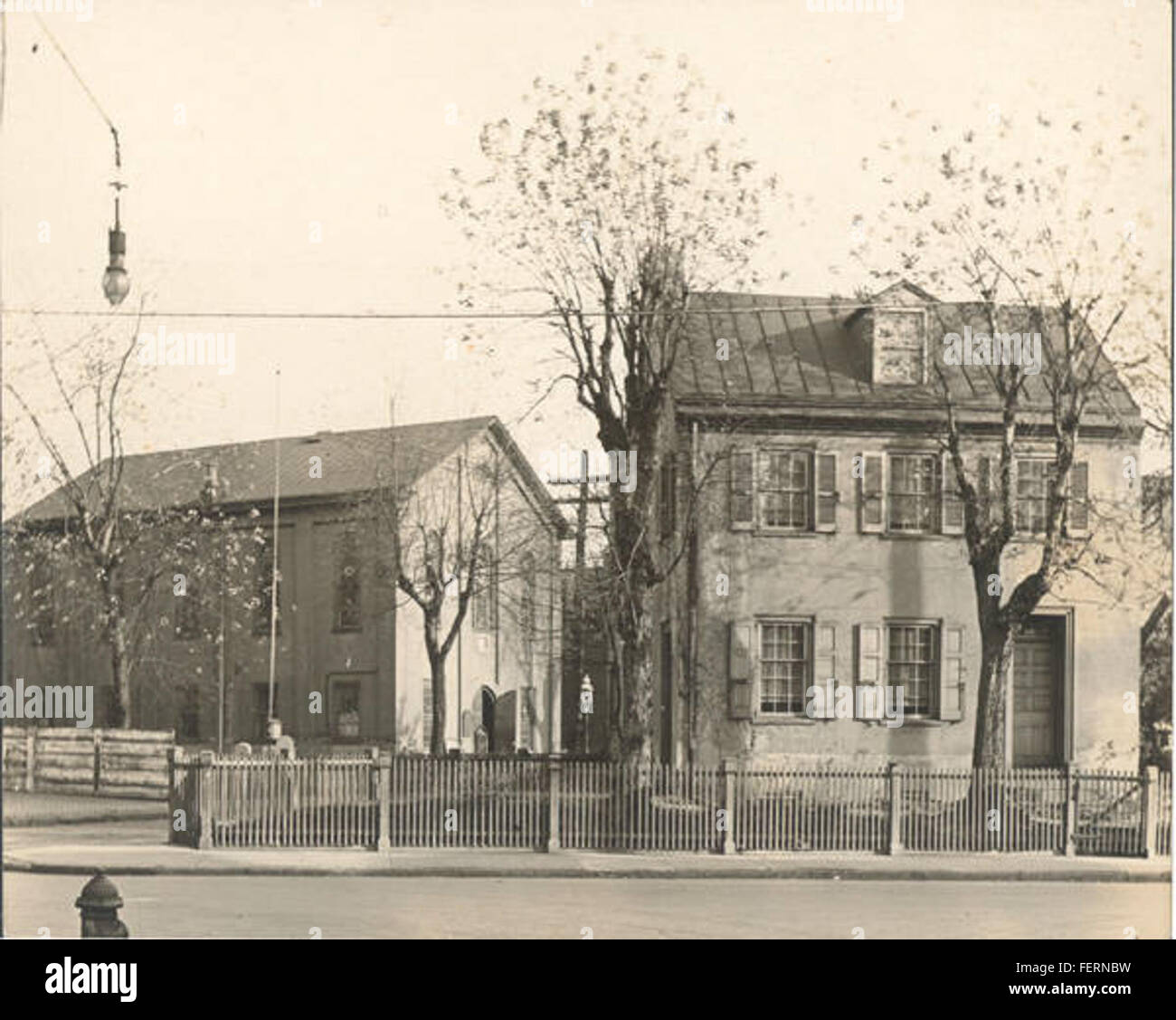 This image depicts a rural scene in Frankford, a neighborhood of ...