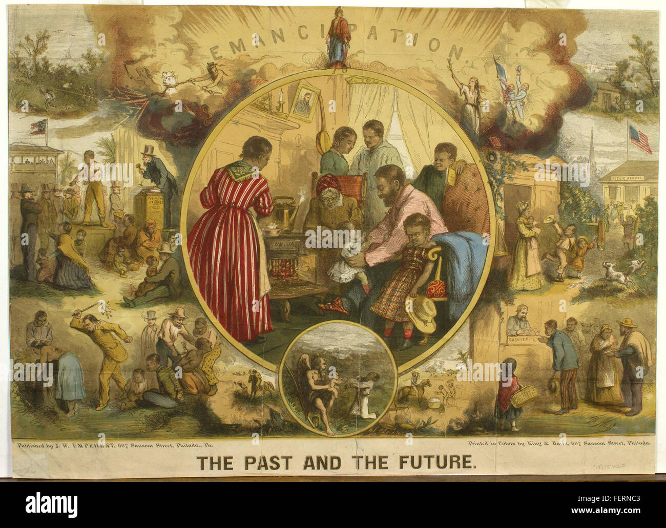 Proclamation emancipation african american hi-res stock photography and ...