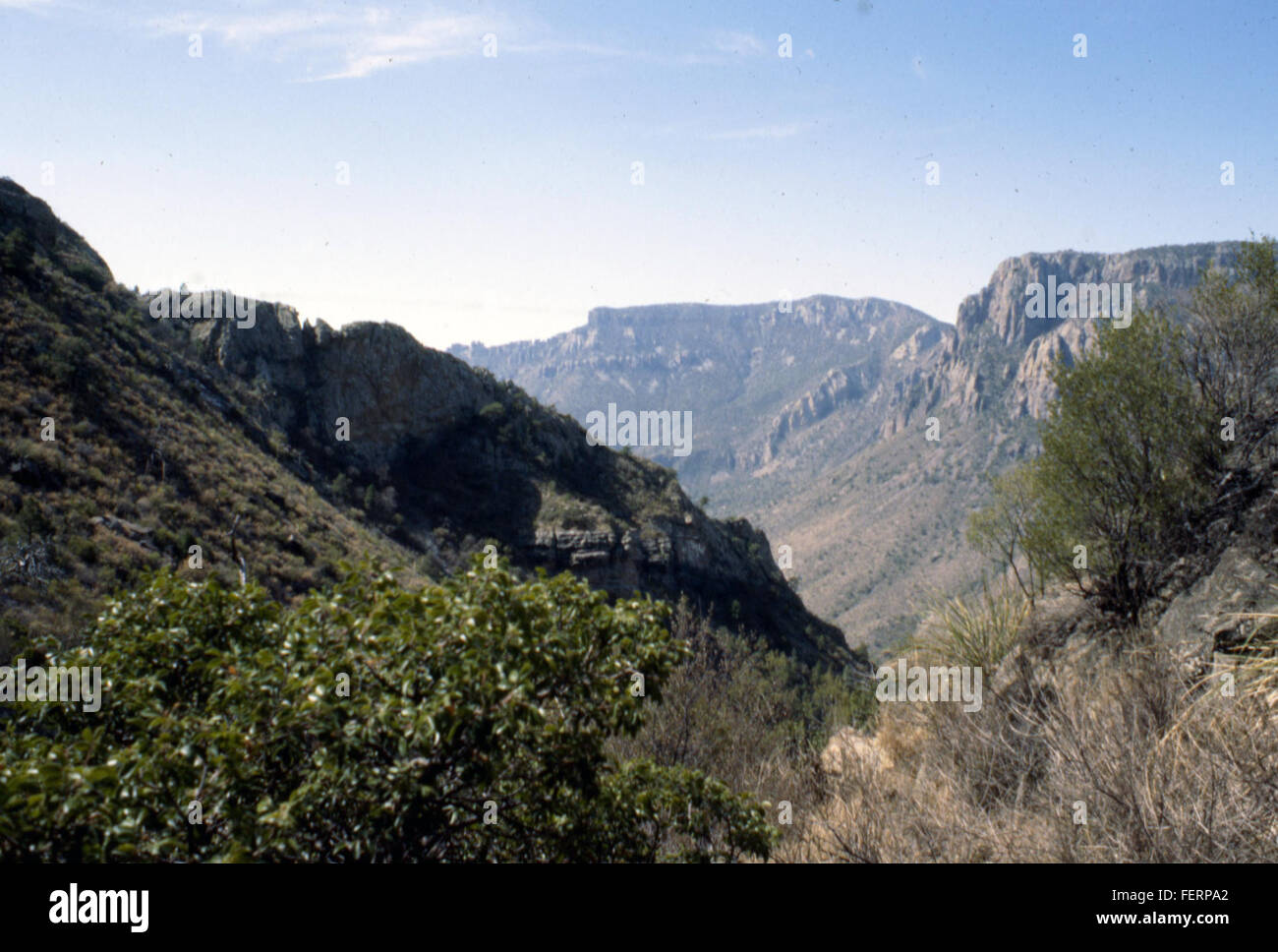 Big Bend, a national park in Texas, known for its vast desert ...