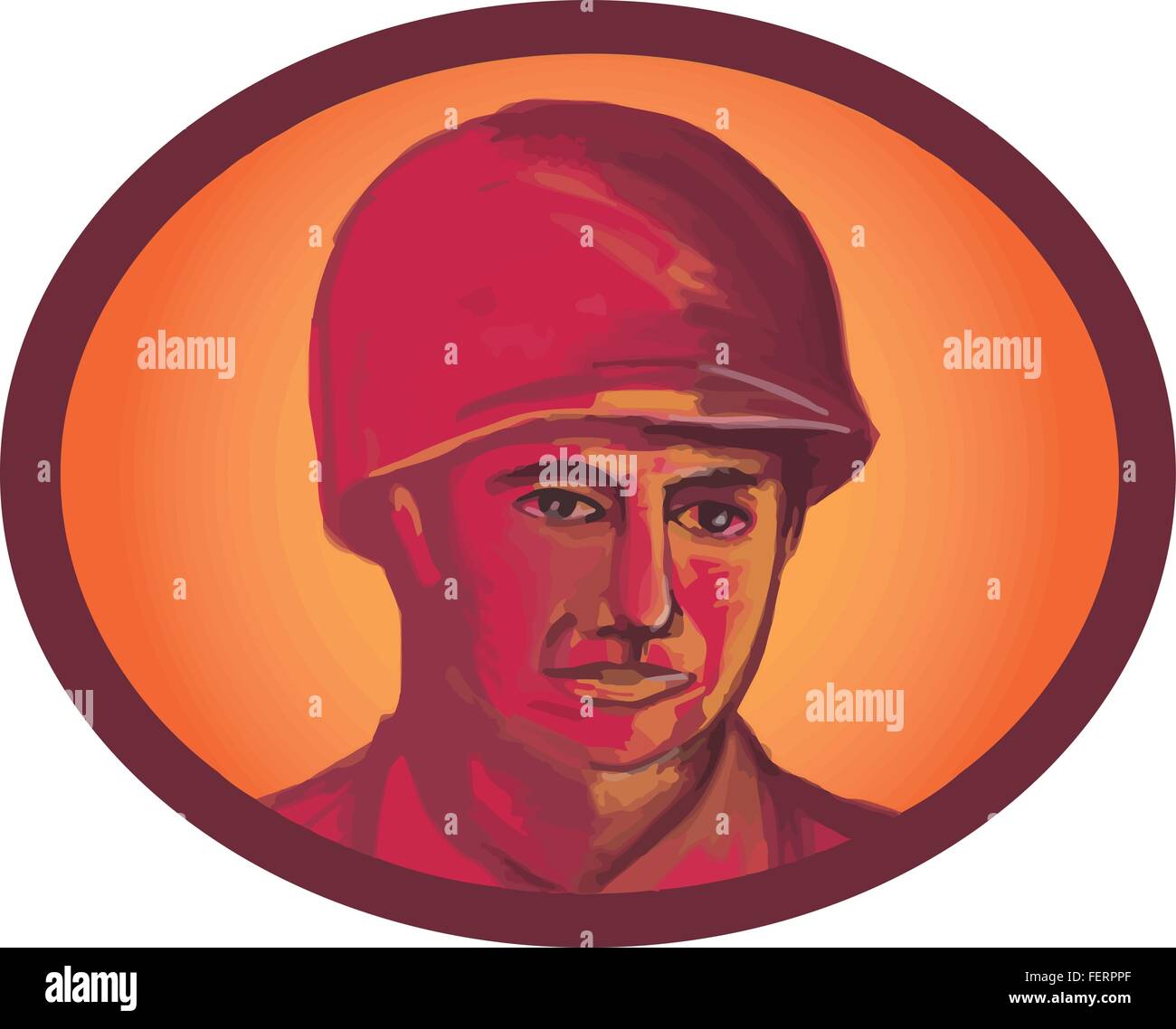 Front view military ww2 Stock Vector Images - Alamy