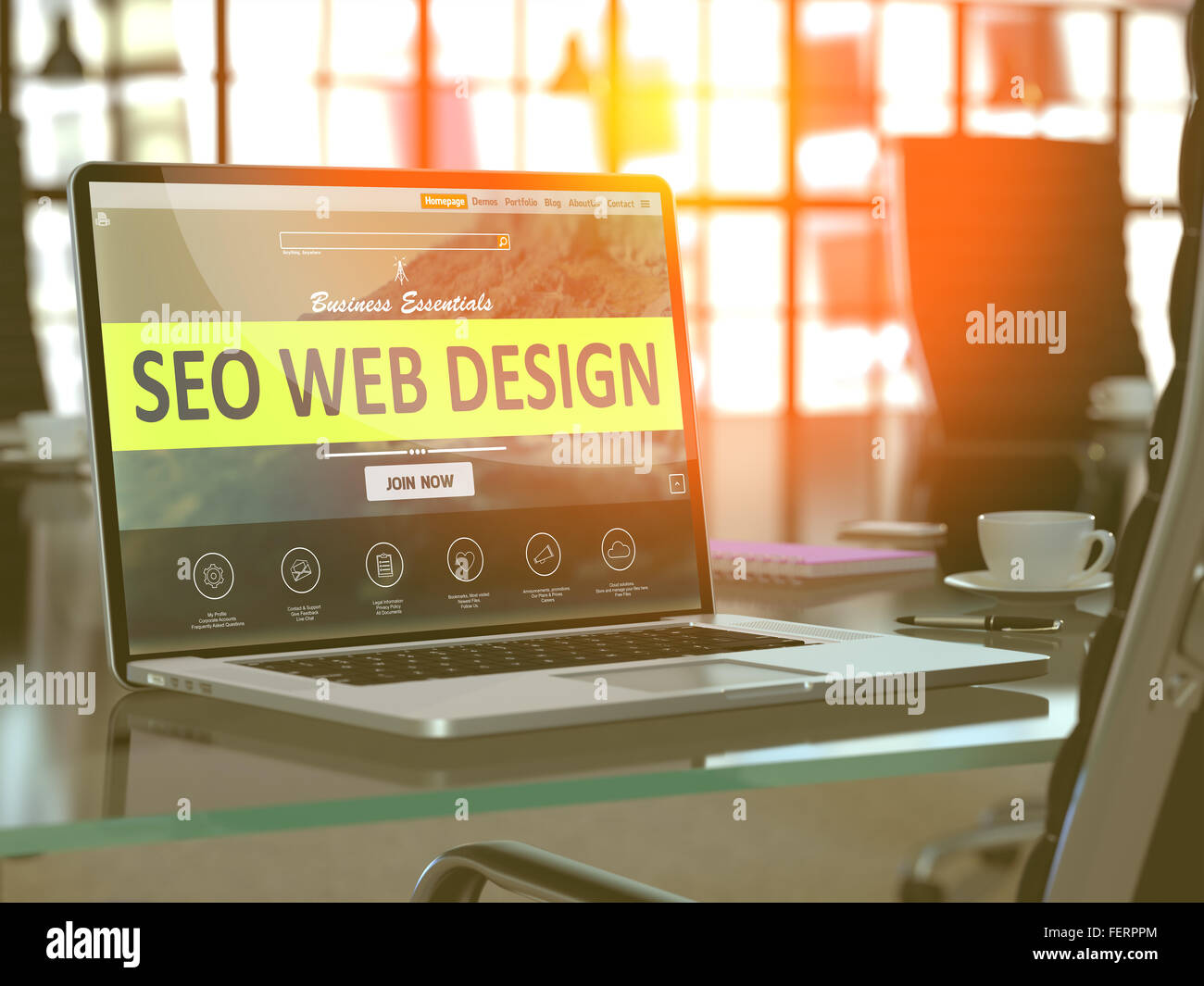 Seo design hi-res stock photography and images - Alamy