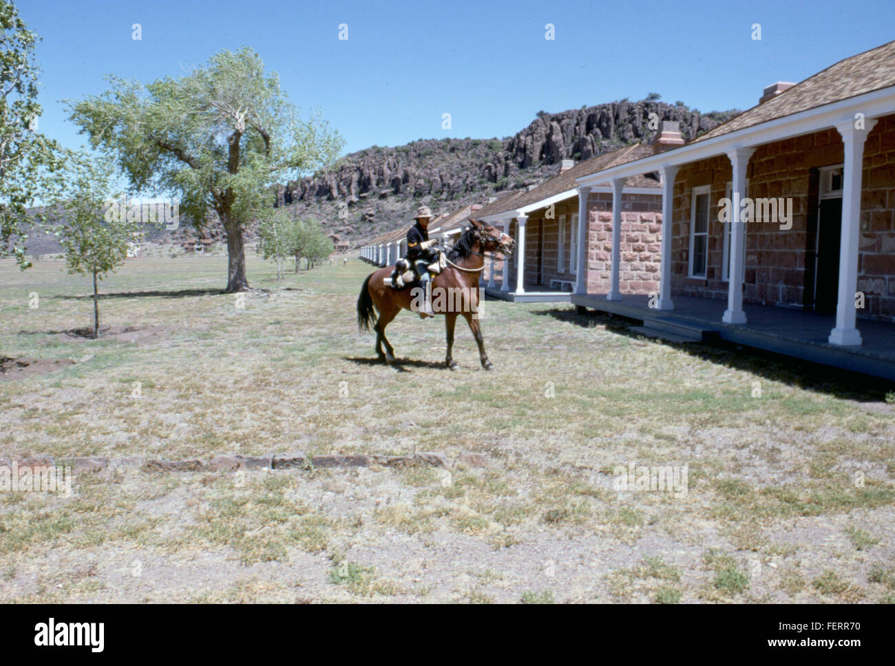 Vintage fort davis texas hi-res stock photography and images - Alamy