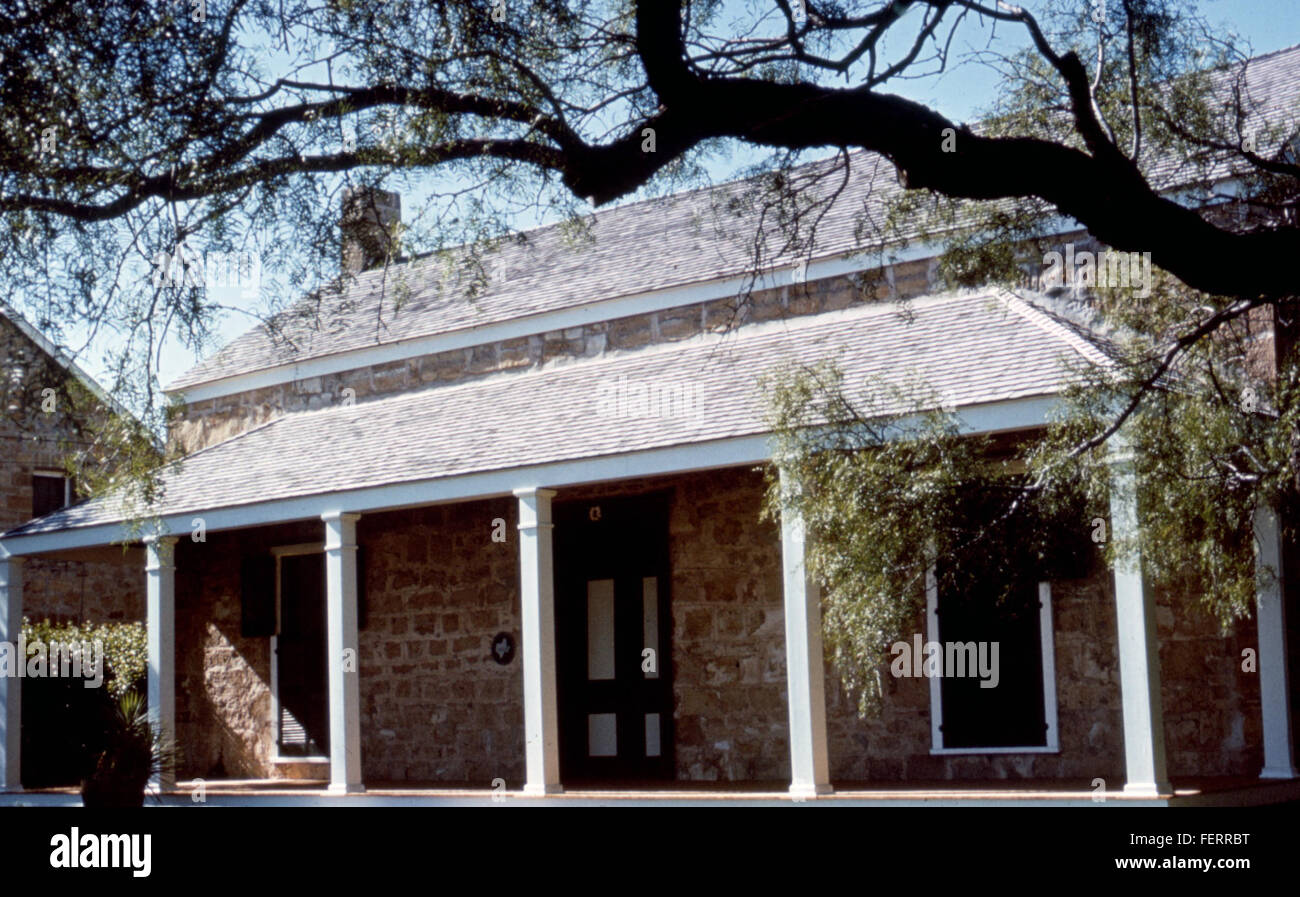 Fort Concho in San Angelo, Texas, is a historic military post ...
