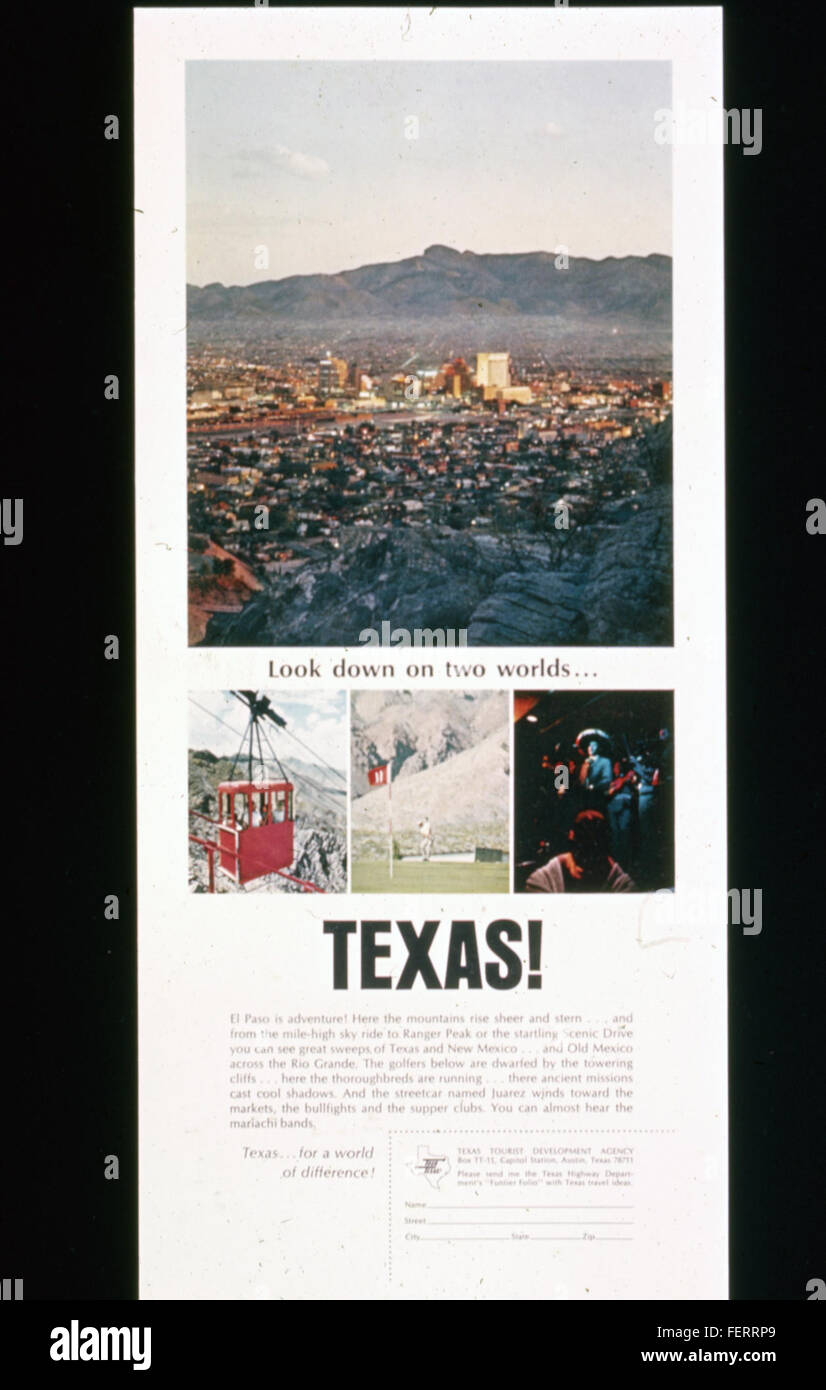 This Texas tourism advertisement showcases the state's unique blend of ...