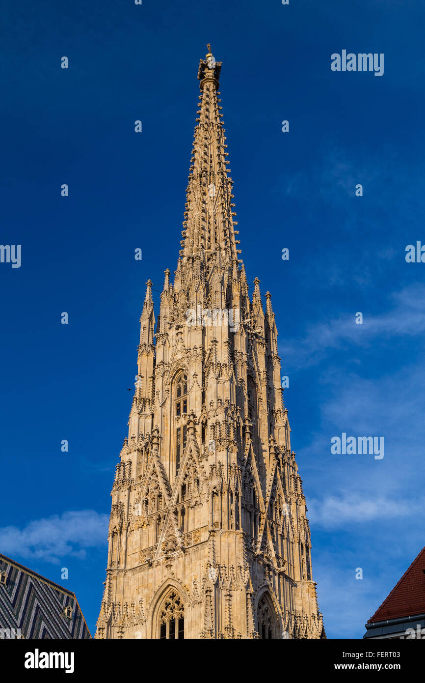 The stephansdom in the city of vienna in austria hi-res stock ...