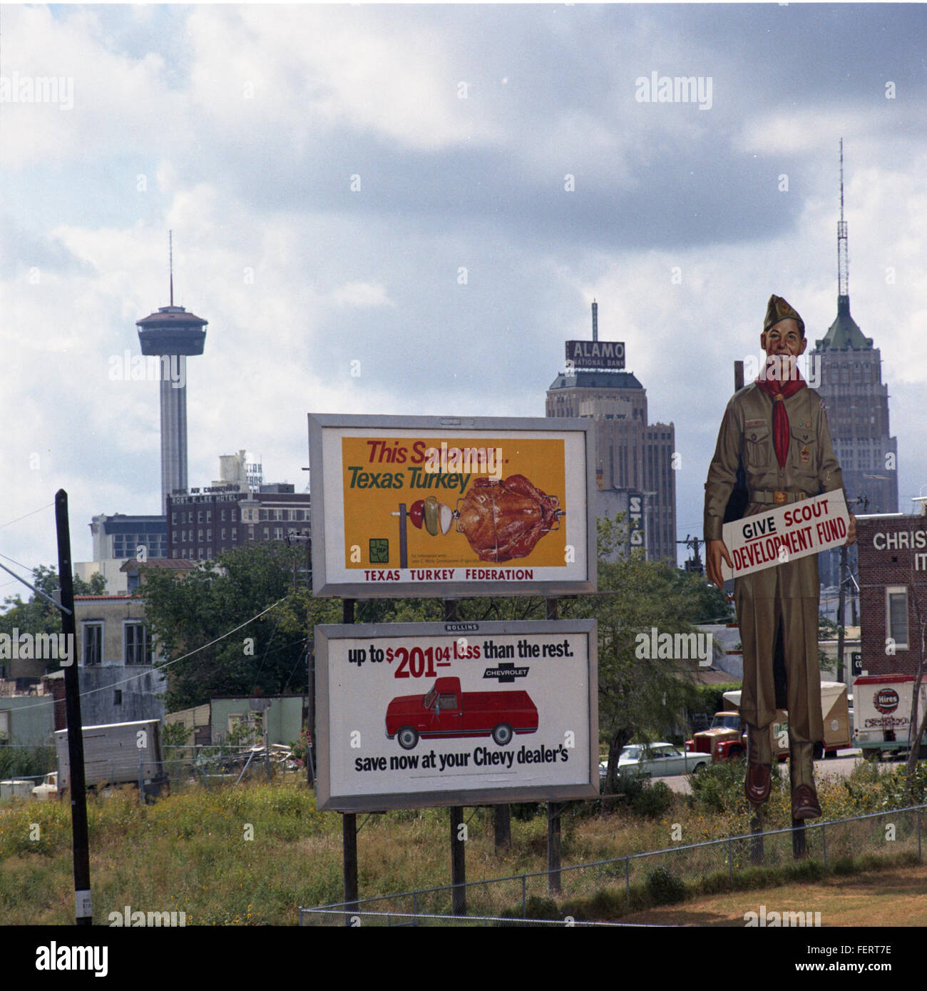This billboard from San Antonio, Texas, highlights the region’s ...