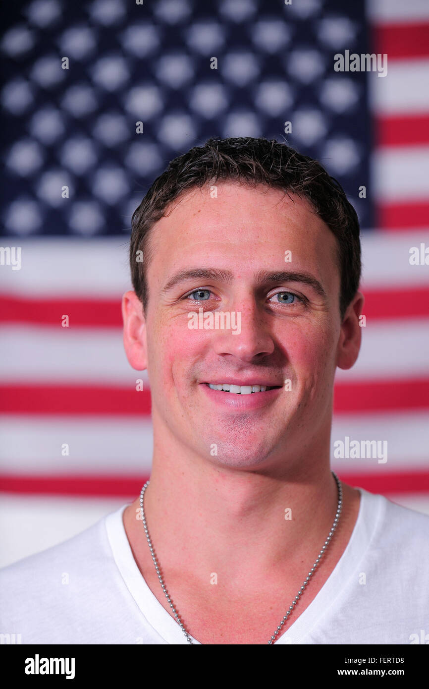 Port Orange, FL, USA. 9th Sep, 2012. Ryan Lochte poses for a portrait ...