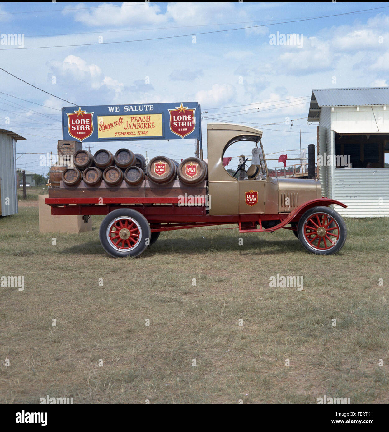 The Peach Jamboree in Stonewall, Texas, in 1970 celebrated local ...