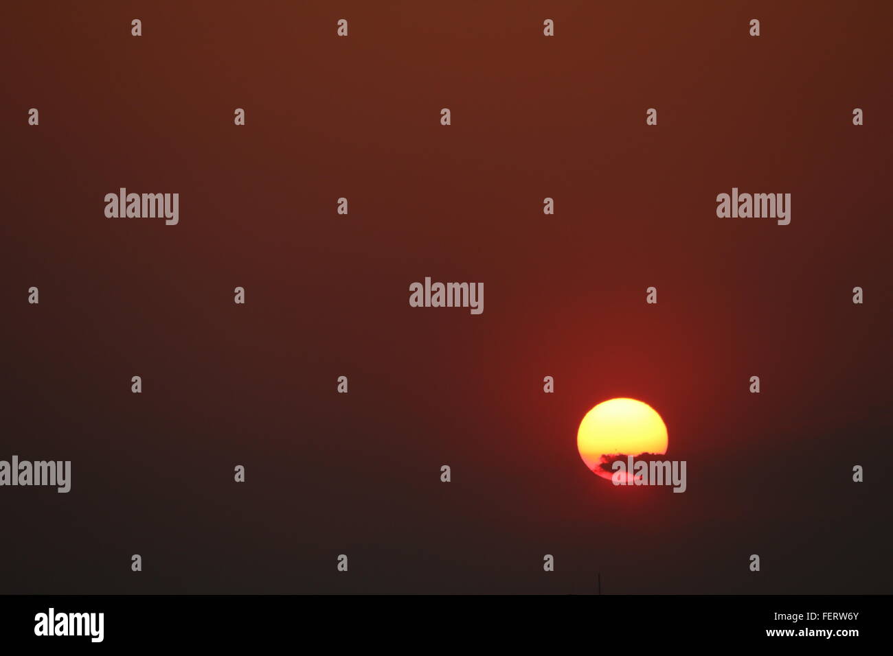 Yellow sun in the sky hi-res stock photography and images - Alamy