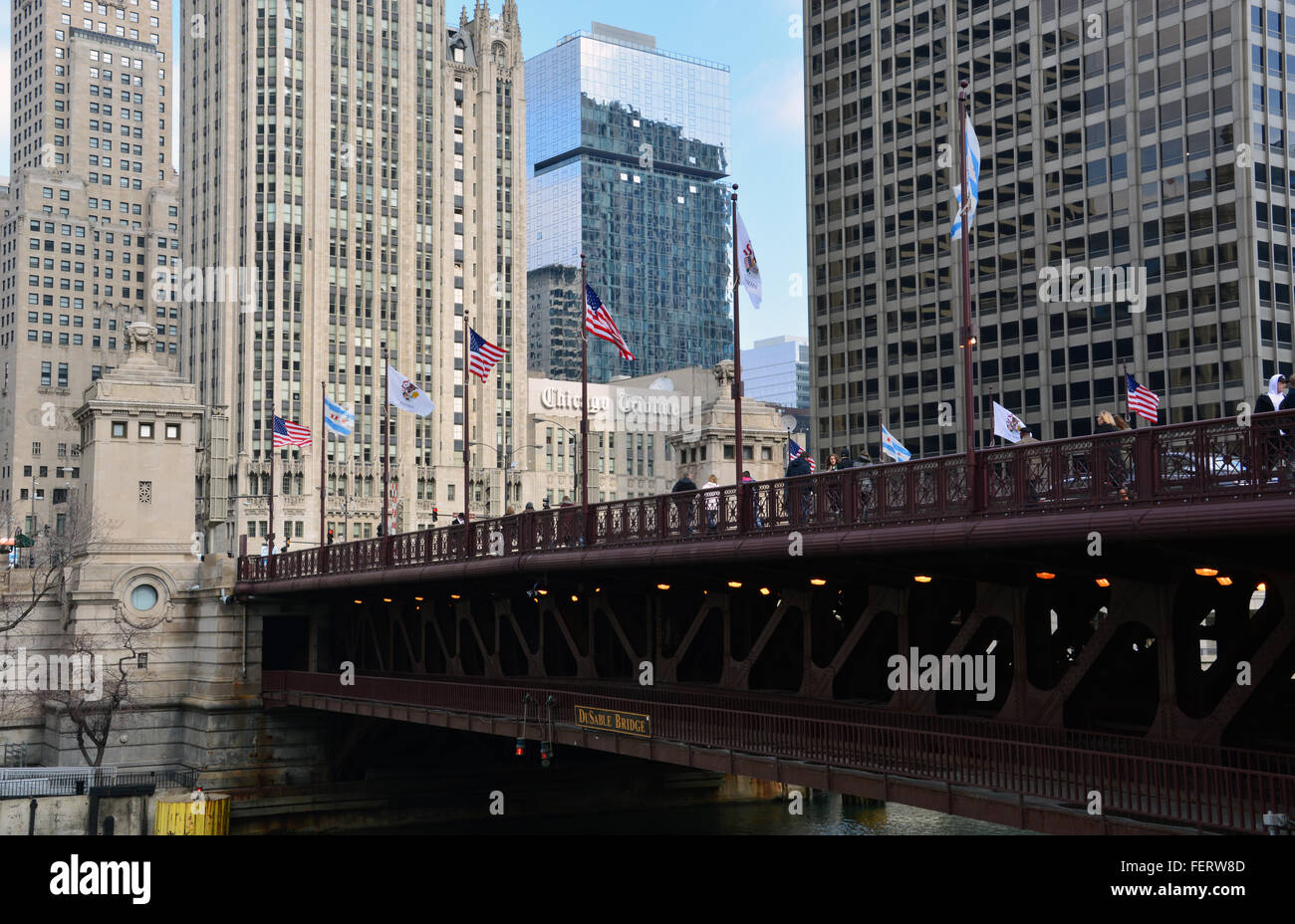 Chicago downtown 1920 hi-res stock photography and images - Alamy