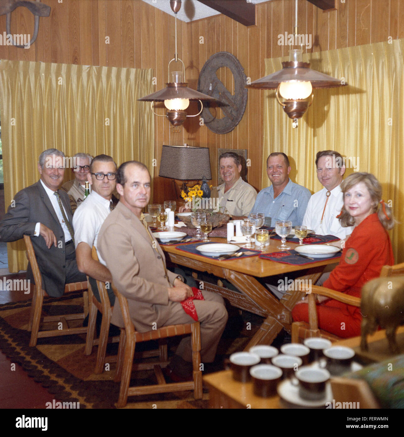 Camp Cooley - Bert Wheeler and John Connally, May 27, 1970 [[John ...