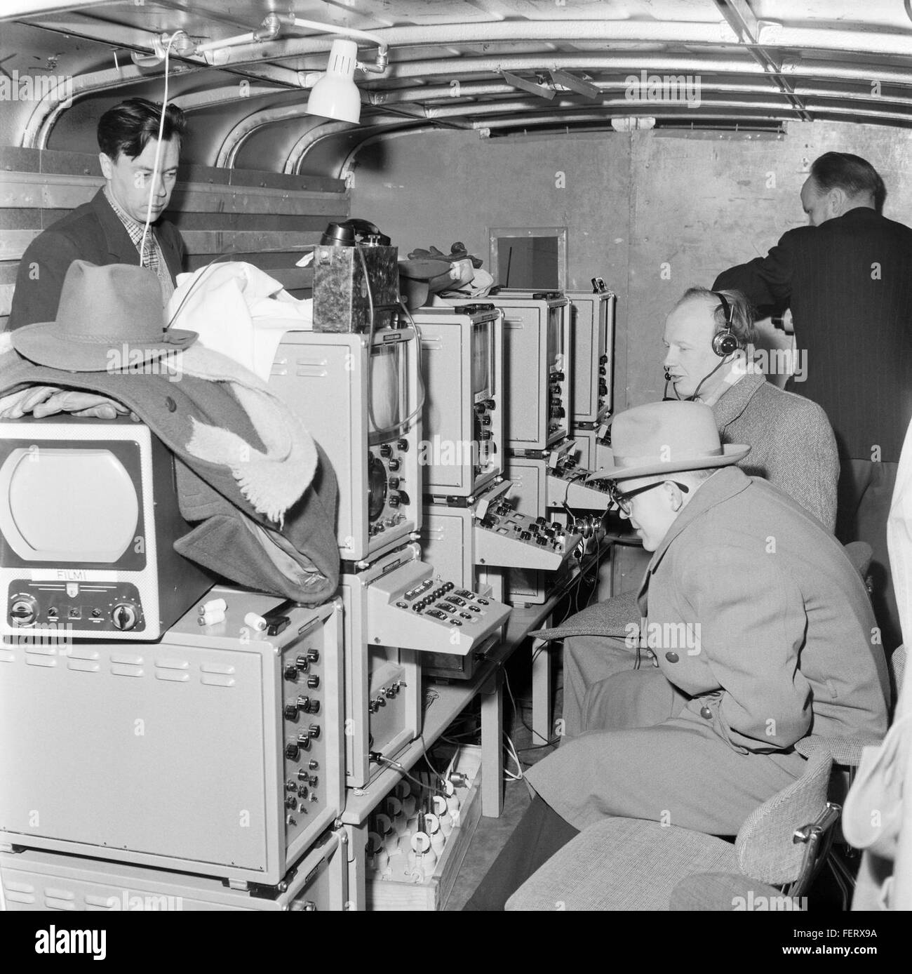 This image commemorates the broadcast of the 1957 Independence Day ...