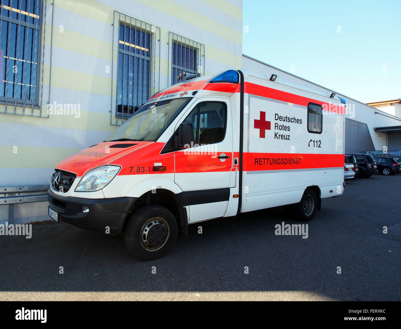 Mercedes Deutsches Rotes Kreuz (German Red Cross) Ambulance Service in ...