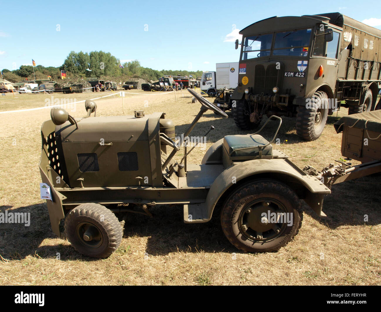 Clark Airfield tractor Clarktor 6 pic2 Stock Photo - Alamy