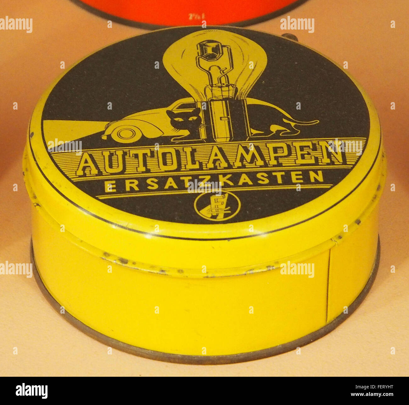 An autolampen ersatzkasten (spare lamp box) used for automotive ...
