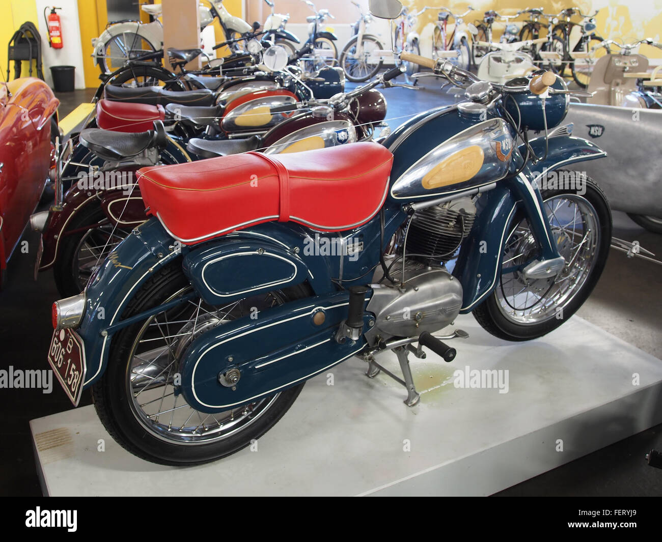 1955 NSU Max 247cc 17hp bild2 Stock Photo - Alamy