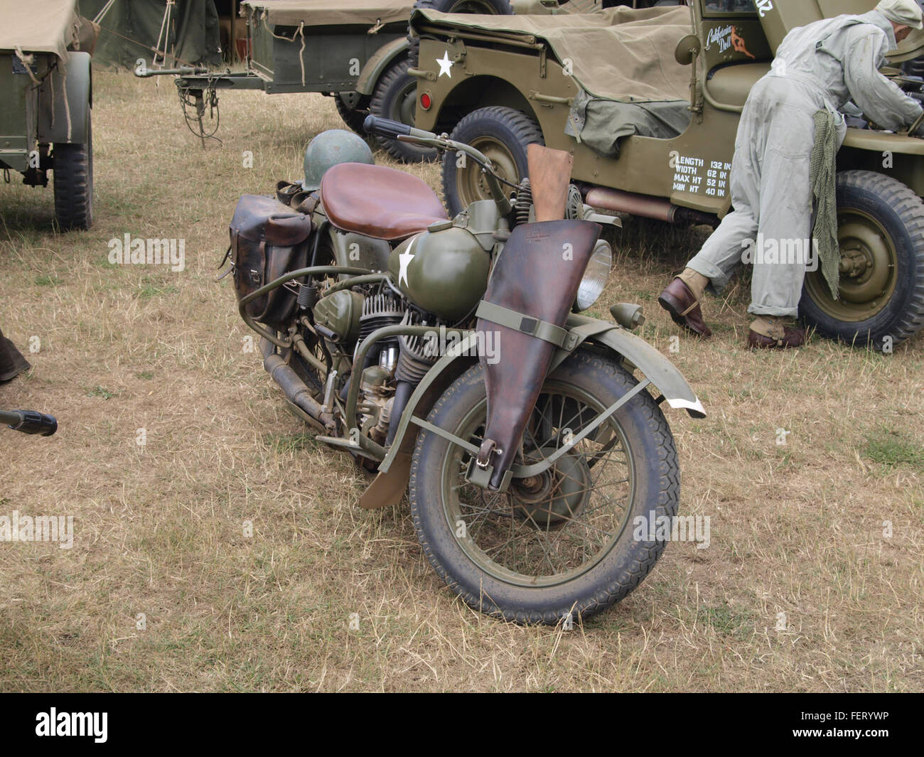 HD military motorcycle pic3 Stock Photo - Alamy