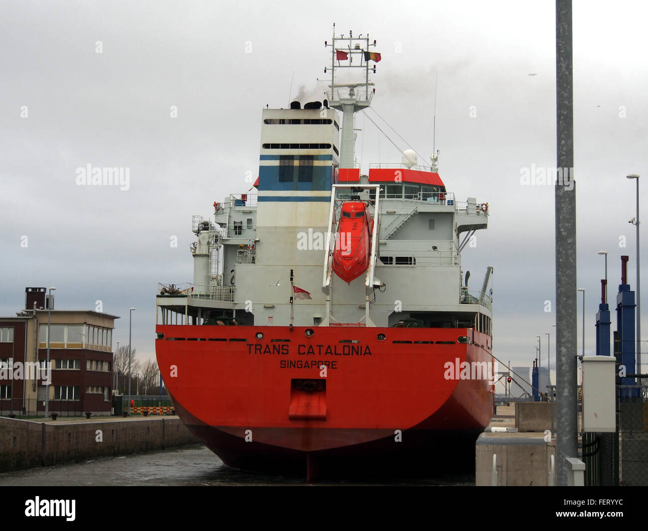 The 'Trans Catalonia' is a 2000-built ship, identified by its IMO ...