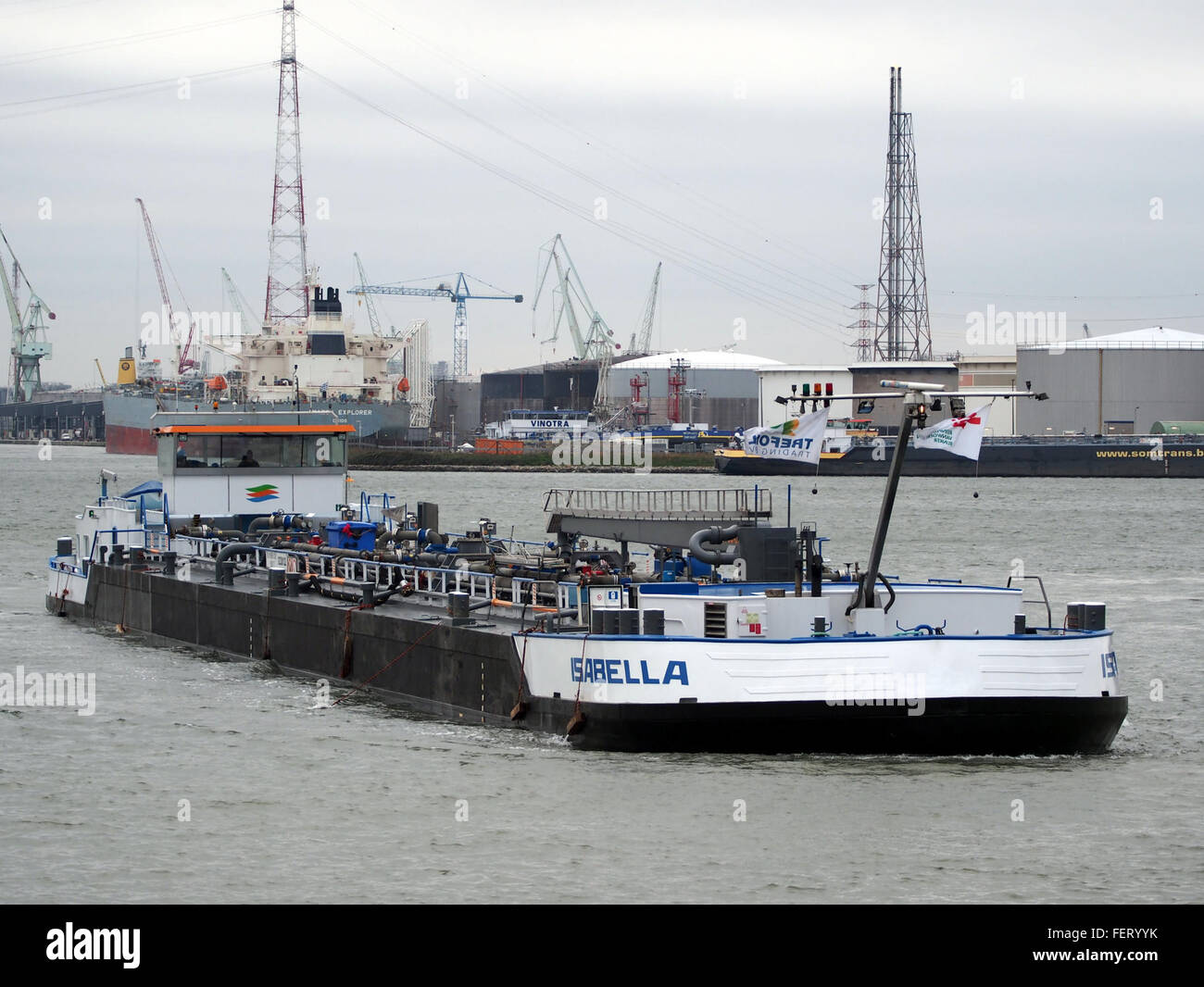 Isabella (ship, 2008), ENI 02330132, Port of Antwerp pic10 Stock Photo ...