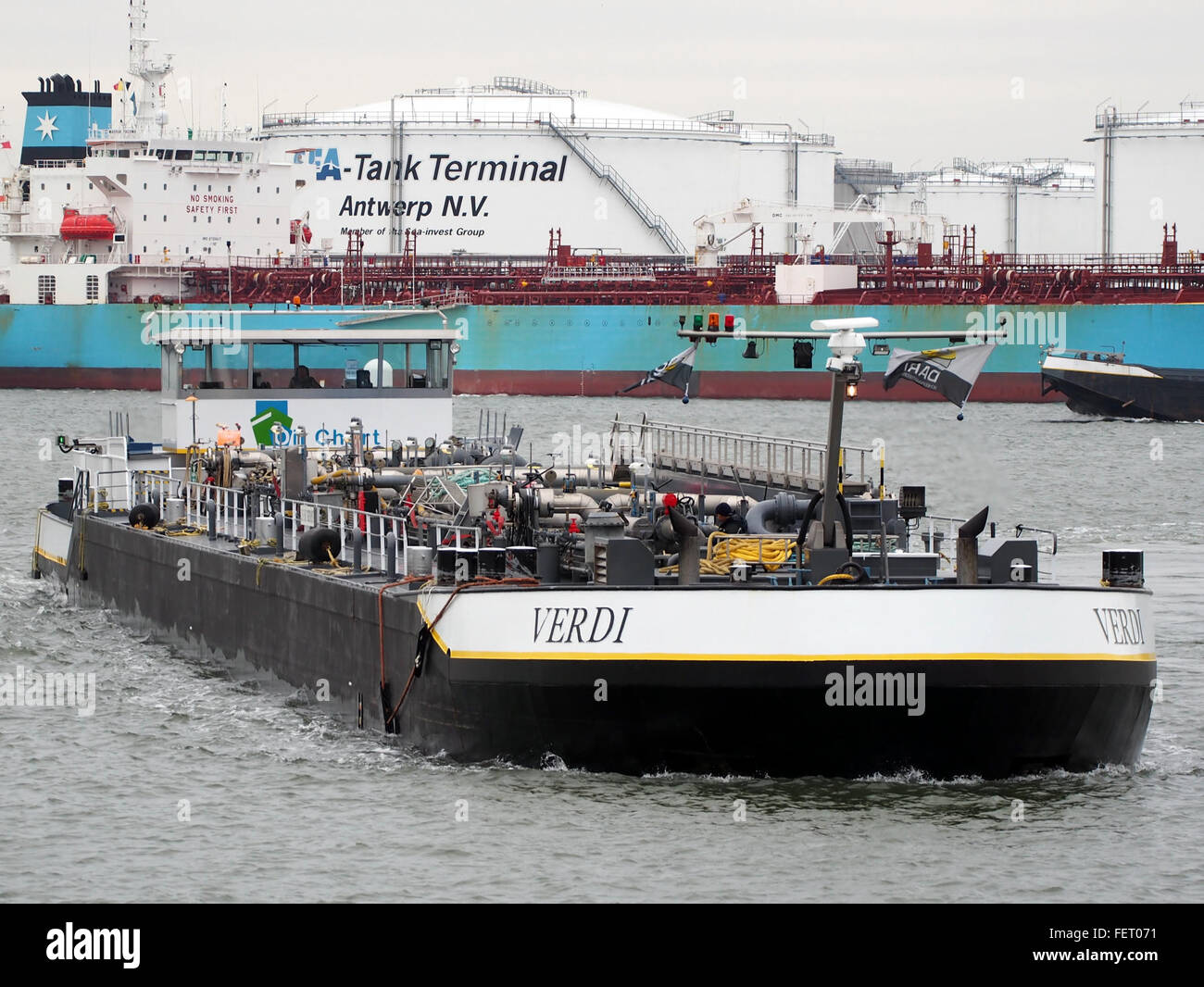 Verdi (ship, 2010), ENI 06105175, Port of Antwerp pic1 Stock Photo - Alamy