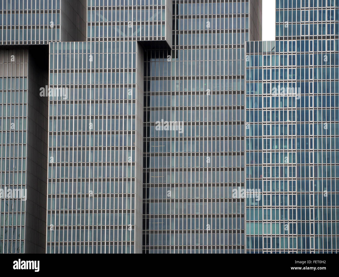 De Rotterdam is a large, modern building complex in the Netherlands ...