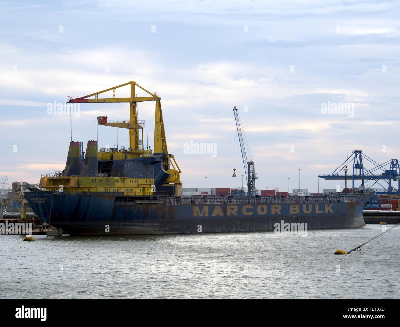 Marcor Bulk 1 - IMO 7414987 Port of Rotterdam pic5 Stock Photo - Alamy